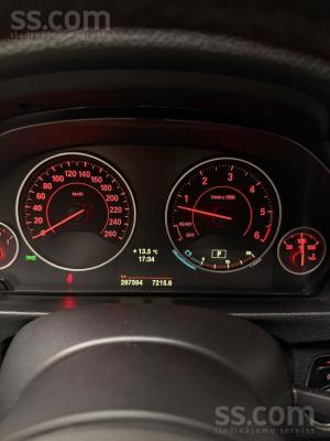 Black BMW 330 2013 in Ludza, with an engine capacity of 3.00 L and mileage of 268 thousand km for 14700 €, photo 7 on AUTOMOTO.COM.LV