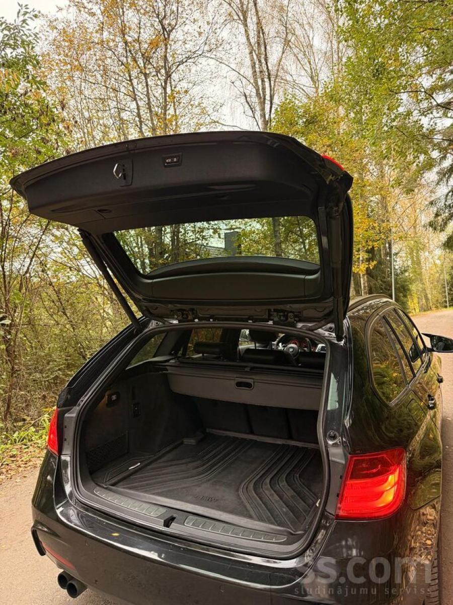 Black BMW 330 2013 in Ludza, with an engine capacity of 3.00 L and mileage of 268 thousand km for 14700 €, photo 11 on AUTOMOTO.COM.LV