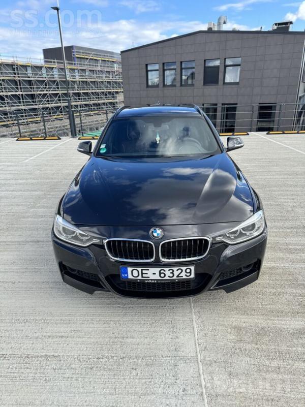 Black BMW 330 2014 in Riga, with an engine capacity of 3.00 L and mileage of 309 thousand km for 13300 €, photo 2 on AUTOMOTO.COM.LV