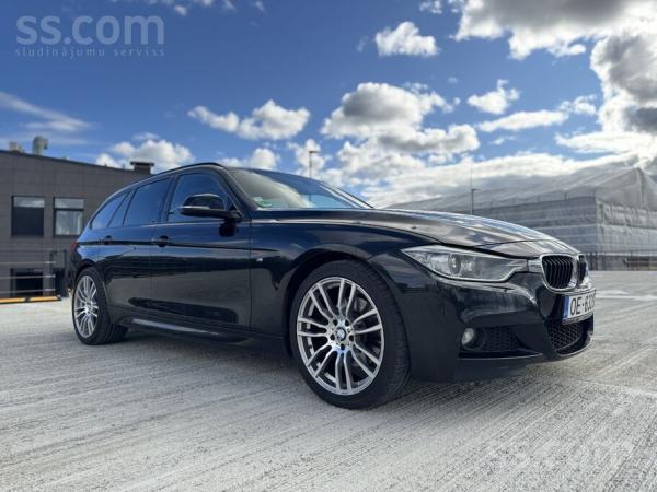 Black BMW 330 2014 in Riga, with an engine capacity of 3.00 L and mileage of 309 thousand km for 13300 €, photo 6 on AUTOMOTO.COM.LV