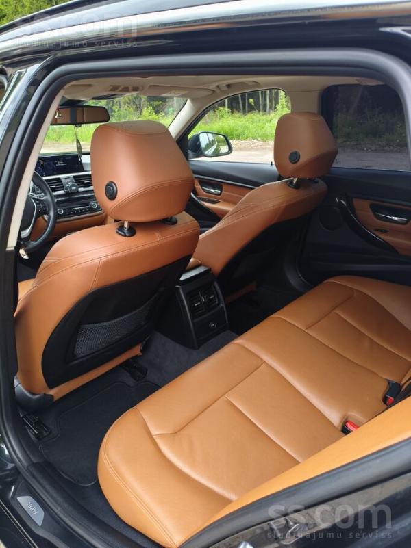 Black BMW 330 2014 in Valmiera, with an engine capacity of 3.00 L and mileage of 346 thousand km for 12500 €, photo 10 on AUTOMOTO.COM.LV