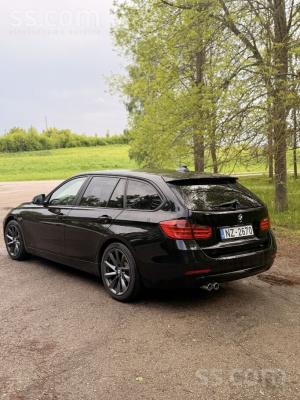 Black BMW 330 2014 in Aizkraukle, with an engine capacity of 3.00 L and mileage of 230 thousand km for 10000 €, photo 4 on AUTOMOTO.COM.LV