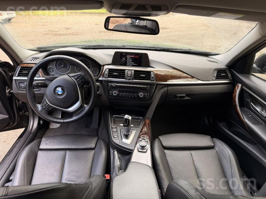 Black BMW 330 2014 in Aizkraukle, with an engine capacity of 3.00 L and mileage of 230 thousand km for 10000 €, photo 10 on AUTOMOTO.COM.LV
