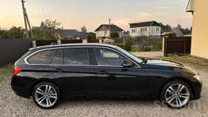 Black BMW 330 2014 in Rezekne, with an engine capacity of 3.00 L and mileage of 220 thousand km for 9750 €, photo 6 on AUTOMOTO.COM.LV