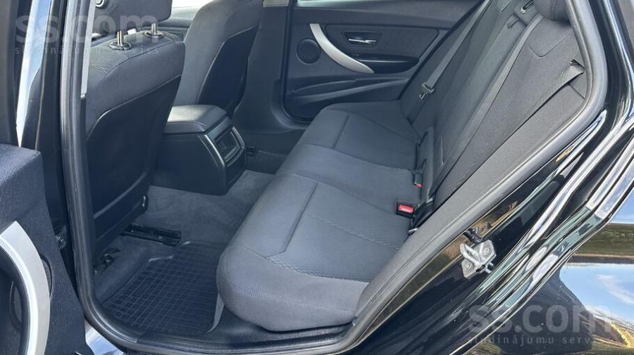 Black BMW 330 2014 in Rezekne, with an engine capacity of 3.00 L and mileage of 220 thousand km for 9750 €, photo 14 on AUTOMOTO.COM.LV
