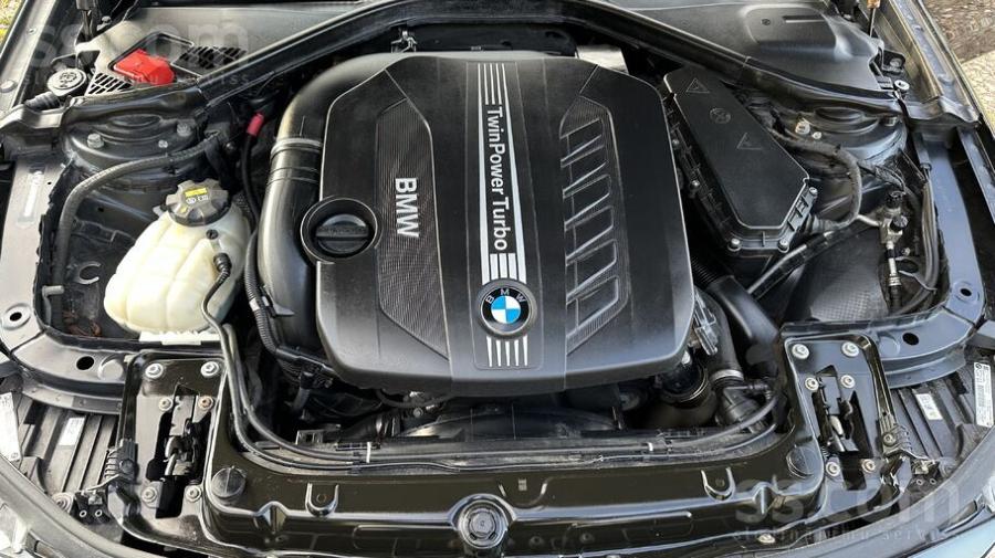 Black BMW 330 2014 in Rezekne, with an engine capacity of 3.00 L and mileage of 220 thousand km for 9750 €, photo 19 on AUTOMOTO.COM.LV