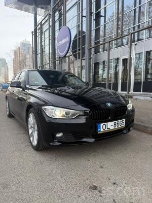 Black BMW 330 2014 in Riga, with an engine capacity of 3.00 L and mileage of 0 thousand km for 10500 €, photo  on AUTOMOTO.COM.LV