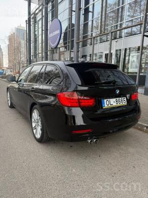 Black BMW 330 2014 in Riga, with an engine capacity of 3.00 L and mileage of 0 thousand km for 10500 €, photo 5 on AUTOMOTO.COM.LV