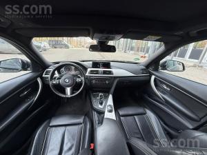 Black BMW 330 2014 in Riga, with an engine capacity of 3.00 L and mileage of 0 thousand km for 10500 €, photo 7 on AUTOMOTO.COM.LV