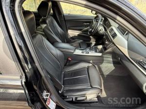 Black BMW 330 2014 in Riga, with an engine capacity of 3.00 L and mileage of 0 thousand km for 10500 €, photo 11 on AUTOMOTO.COM.LV
