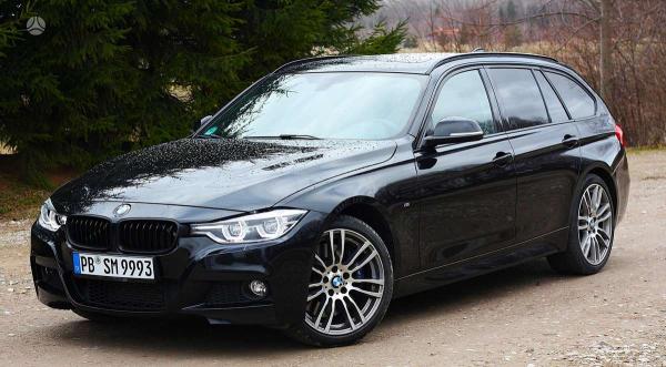 Black BMW 330 2014 in Kretinga, with an engine capacity of 2.99 L and mileage of 303 thousand km for 11999 €, photo 2 on AUTOMOTO.COM.LV