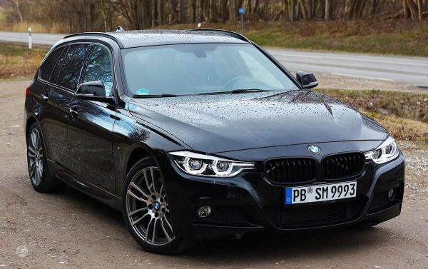 Black BMW 330 2014 in Kretinga, with an engine capacity of 2.99 L and mileage of 303 thousand km for 11999 €, photo 6 on AUTOMOTO.COM.LV