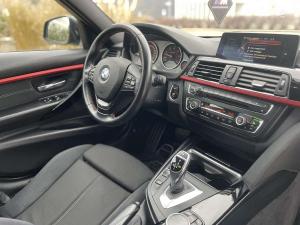 Black BMW 330 2014 in Vilnius, with an engine capacity of 2.99 L and mileage of 245 thousand km for 8990 €, photo 20 on AUTOMOTO.COM.LV
