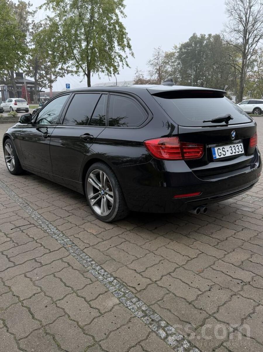 Black BMW 330 2014 in Jelgava, with an engine capacity of 3.00 L and mileage of 295 thousand km for 11200 €, photo 8 on AUTOMOTO.COM.LV