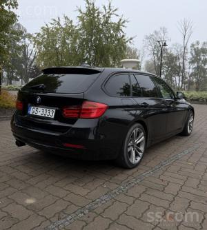 Black BMW 330 2014 in Jelgava, with an engine capacity of 3.00 L and mileage of 295 thousand km for 11200 €, photo 9 on AUTOMOTO.COM.LV