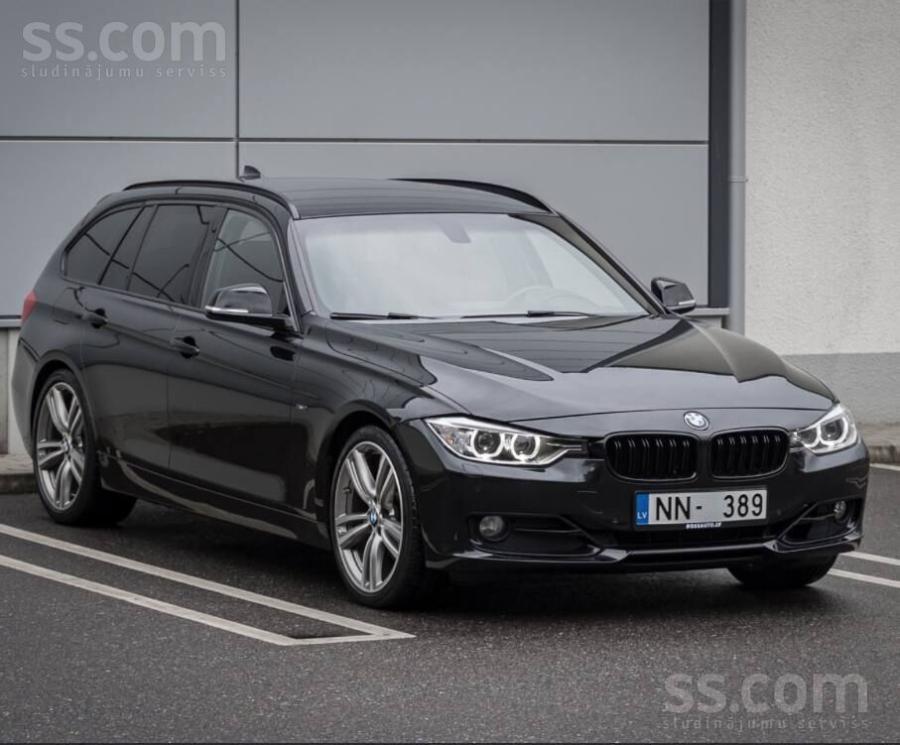 Черный БМВ 330 2015 в Рига, объемом двигателя 3.00 л и пробегом 190 тыс. км за 14950 €, фото 1 на AUTOMOTO.COM.LV