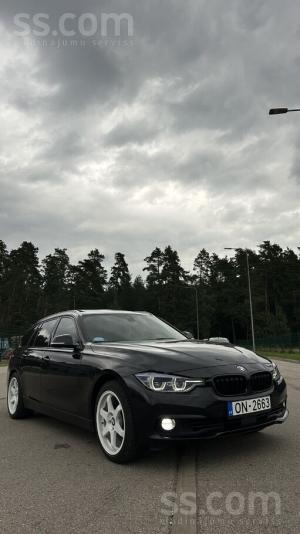 Melns BMW 330 2015 Rīga, ar dzinēja tilpumu 3.00 L un nobraukumu 300 tūkst. km par 13000 €, foto  vietnē AUTOMOTO.COM.LV