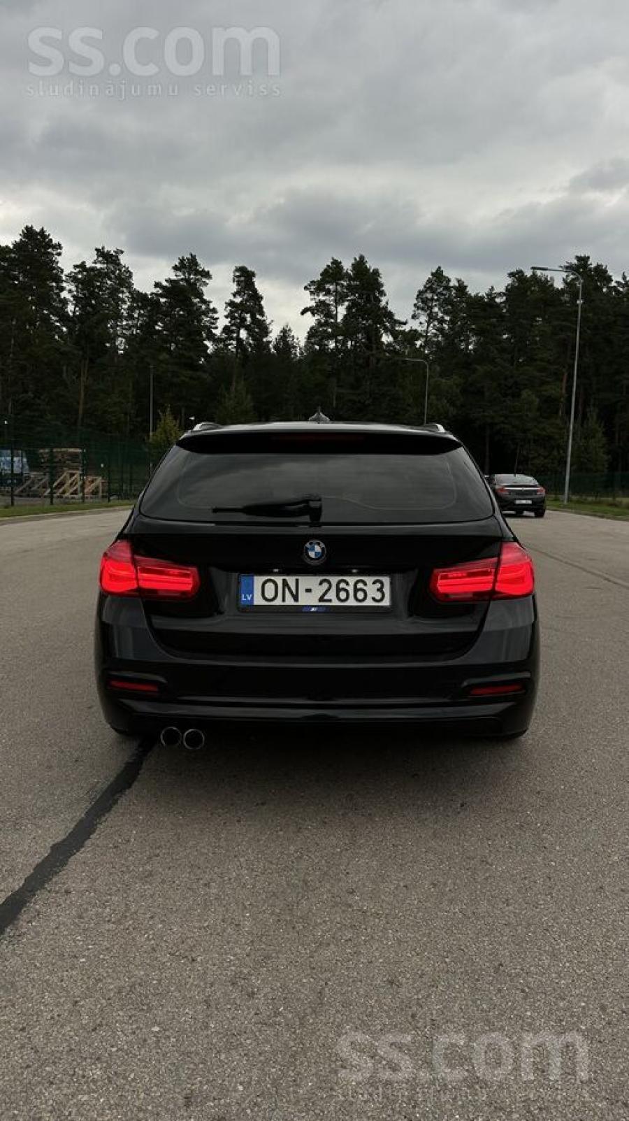 Melns BMW 330 2015 Rīga, ar dzinēja tilpumu 3.00 L un nobraukumu 300 tūkst. km par 13000 €, foto 5 vietnē AUTOMOTO.COM.LV