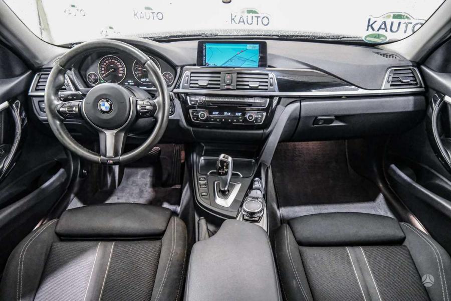 Black BMW 330 2016 in Kaunas, with an engine capacity of 3.00 L and mileage of 0 thousand km for 13890 €, photo 8 on AUTOMOTO.COM.LV