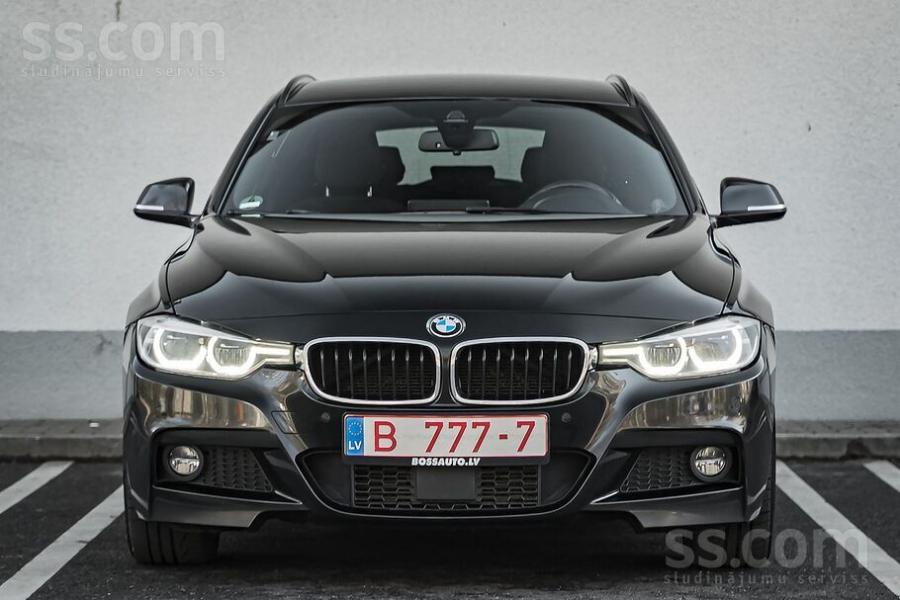 Black BMW 330 2016 in Riga, with an engine capacity of 3.00 L and mileage of 269 thousand km for 13400 €, photo 3 on AUTOMOTO.COM.LV