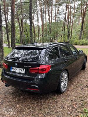 Black BMW 330 2016 in Kaunas, with an engine capacity of 3.00 L and mileage of 240 thousand km for 11300 €, photo 3 on AUTOMOTO.COM.LV