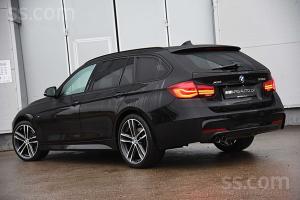 Black BMW 330 2019 in Tukums, with an engine capacity of 2.00 L and mileage of 217 thousand km for 17990 €, photo 3 on AUTOMOTO.COM.LV