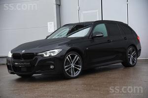 Black BMW 330 2019 in Tukums, with an engine capacity of 2.00 L and mileage of 217 thousand km for 17990 €, photo 5 on AUTOMOTO.COM.LV