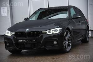 Black BMW 330 2019 in Tukums, with an engine capacity of 2.00 L and mileage of 217 thousand km for 17990 €, photo 6 on AUTOMOTO.COM.LV