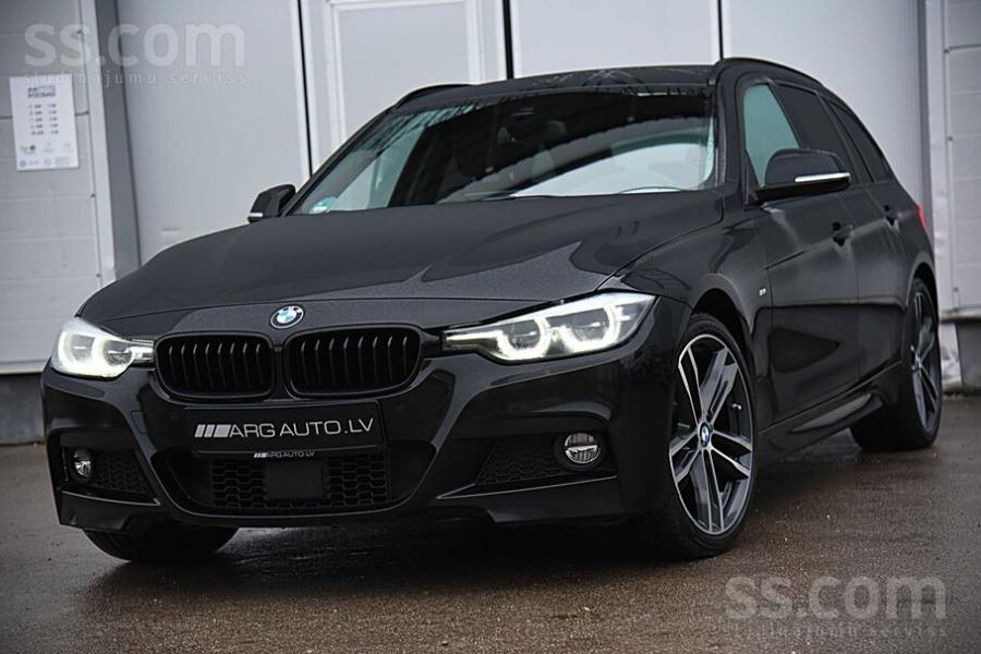 Black BMW 330 2019 in Tukums, with an engine capacity of 2.00 L and mileage of 217 thousand km for 17990 €, photo 6 on AUTOMOTO.COM.LV