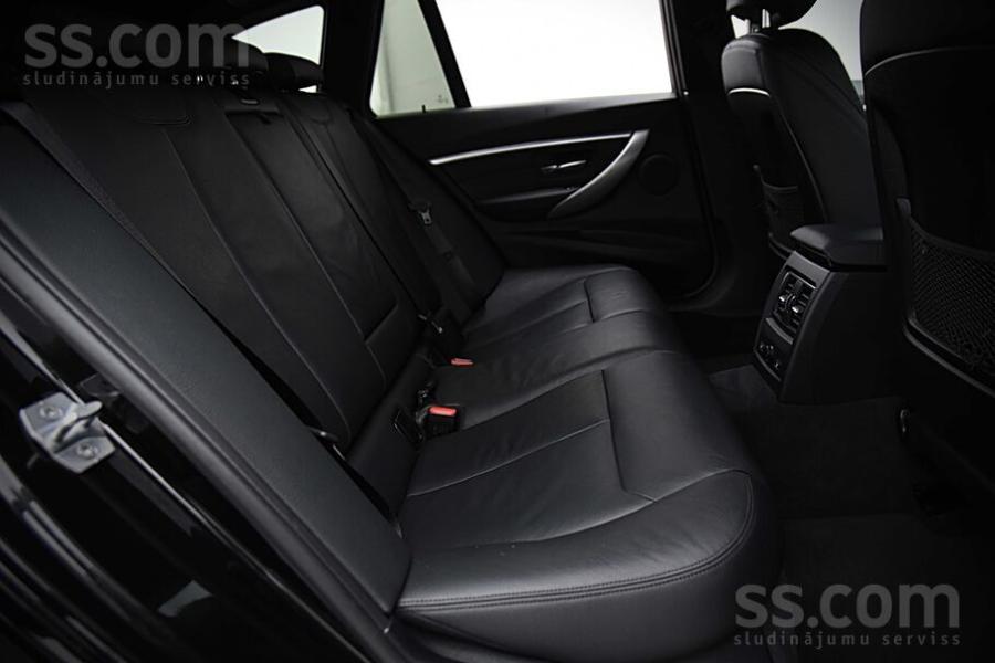 Black BMW 330 2019 in Tukums, with an engine capacity of 2.00 L and mileage of 217 thousand km for 17990 €, photo 23 on AUTOMOTO.COM.LV