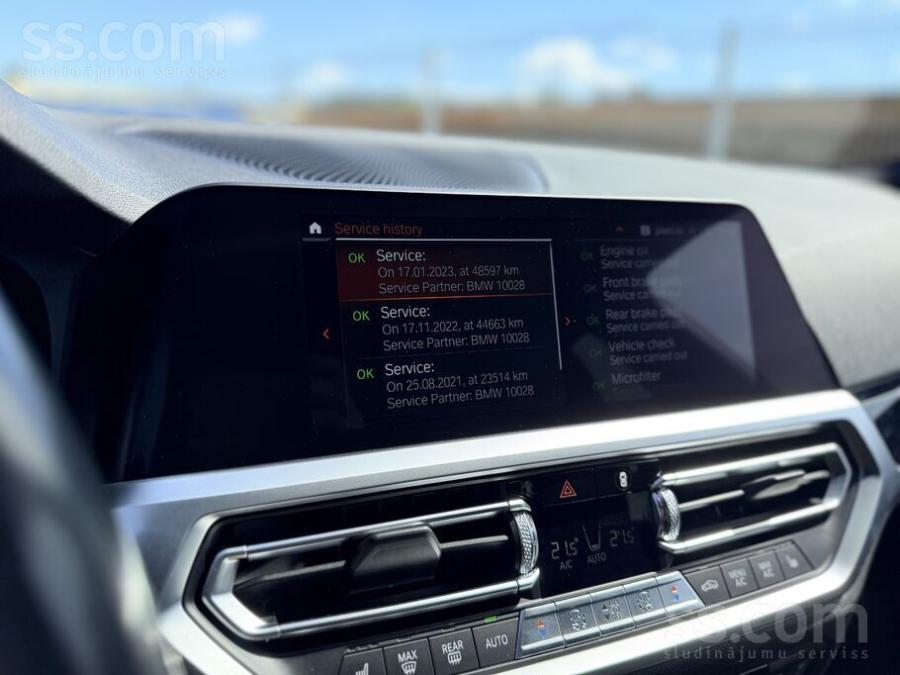 Melns BMW 330 2019 Rīga, ar dzinēja tilpumu 2.00 L un nobraukumu 195 tūkst. km par 23995 €, foto 23 vietnē AUTOMOTO.COM.LV