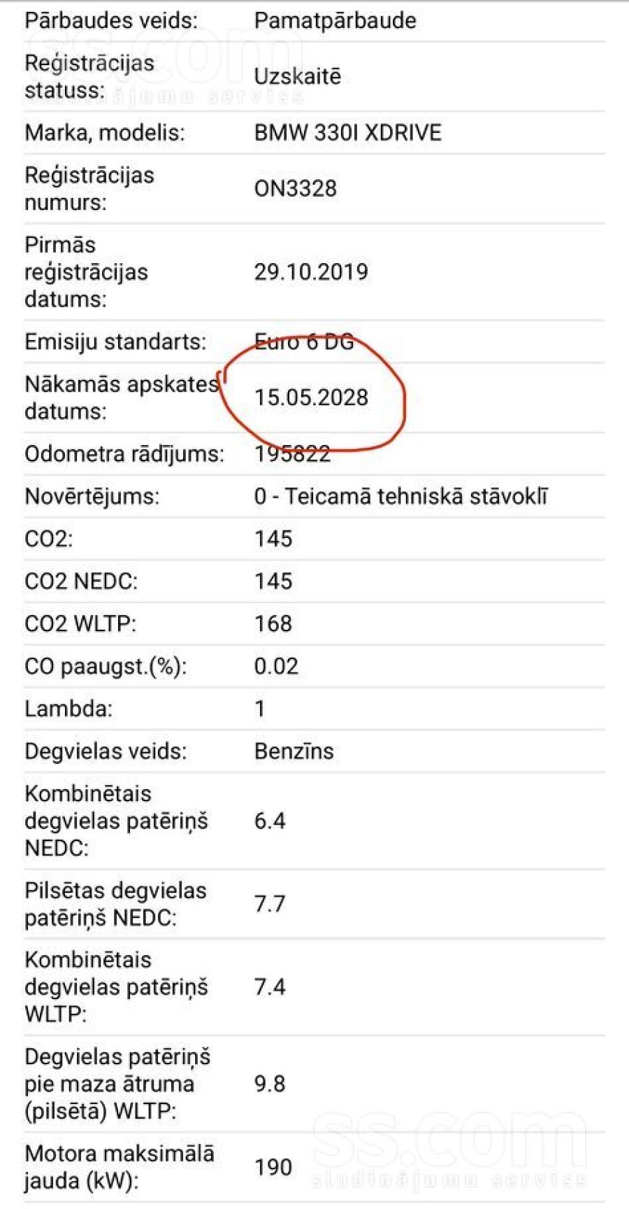 Melns BMW 330 2019 Rīga, ar dzinēja tilpumu 2.00 L un nobraukumu 195 tūkst. km par 23995 €, foto 36 vietnē AUTOMOTO.COM.LV