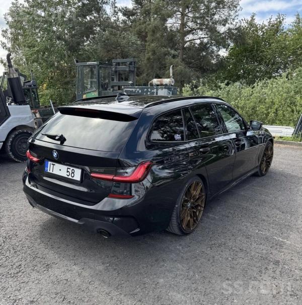 Melns BMW 330 2020 Tukums, ar dzinēja tilpumu 3.00 L un nobraukumu 179 tūkst. km par 23490 €, foto 3 vietnē AUTOMOTO.COM.LV