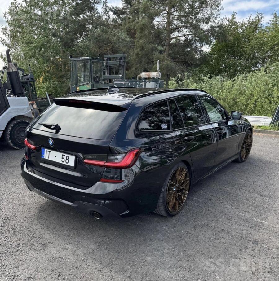 Melns BMW 330 2020 Tukums, ar dzinēja tilpumu 3.00 L un nobraukumu 179 tūkst. km par 23490 €, foto 3 vietnē AUTOMOTO.COM.LV