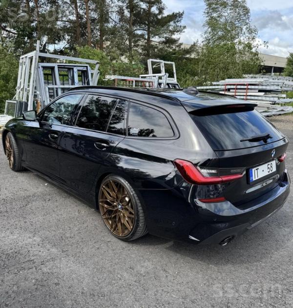 Melns BMW 330 2020 Tukums, ar dzinēja tilpumu 3.00 L un nobraukumu 179 tūkst. km par 23490 €, foto 4 vietnē AUTOMOTO.COM.LV