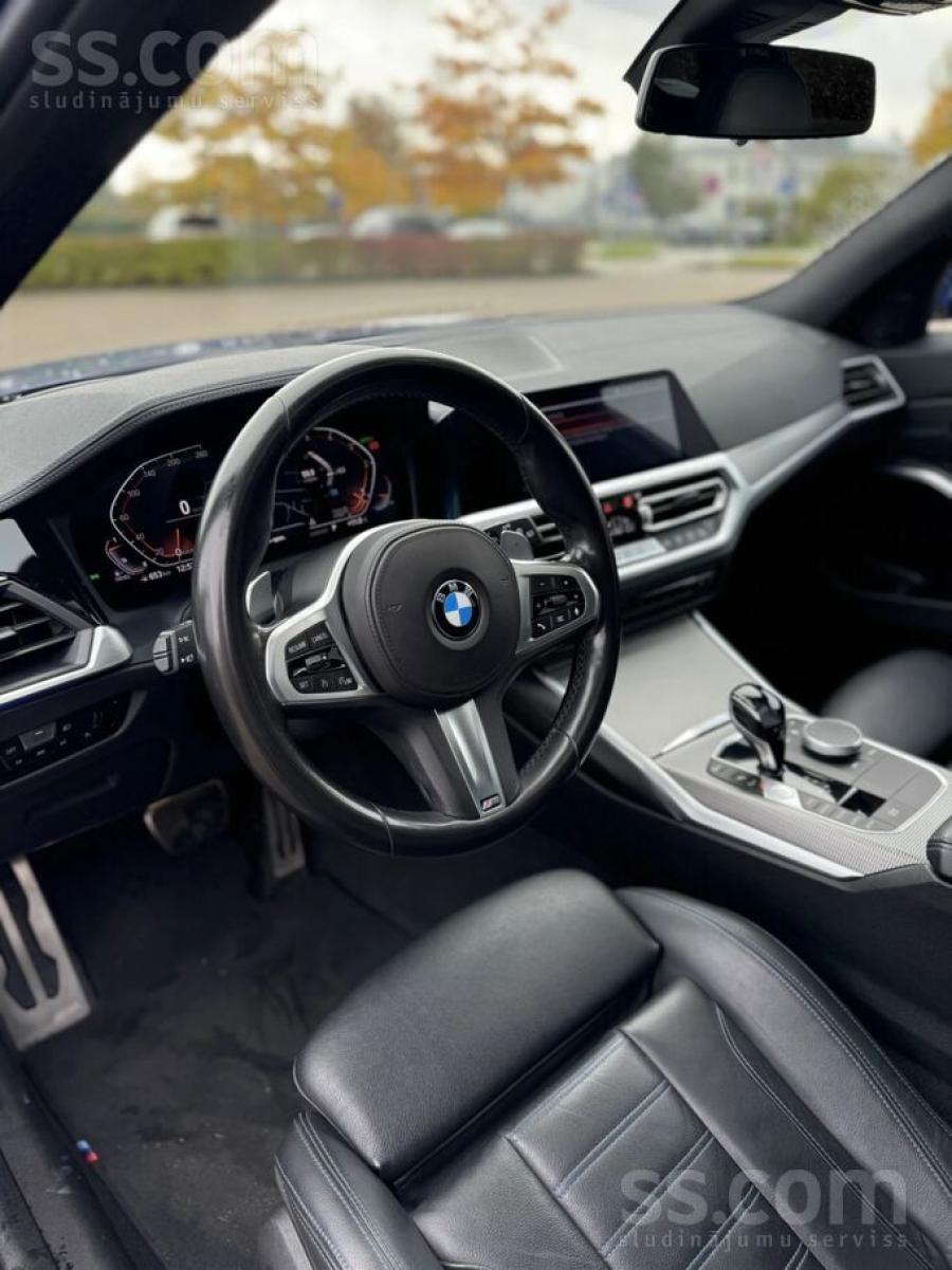 Melns BMW 330 2020 Tukums, ar dzinēja tilpumu 3.00 L un nobraukumu 179 tūkst. km par 23490 €, foto 5 vietnē AUTOMOTO.COM.LV