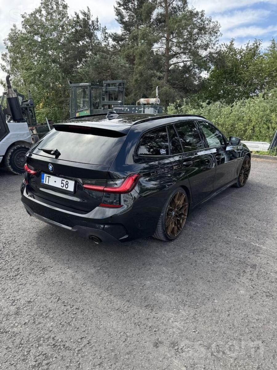Melns BMW 330 2020 Tukums, ar dzinēja tilpumu 3.00 L un nobraukumu 179 tūkst. km par 23499 €, foto 4 vietnē AUTOMOTO.COM.LV