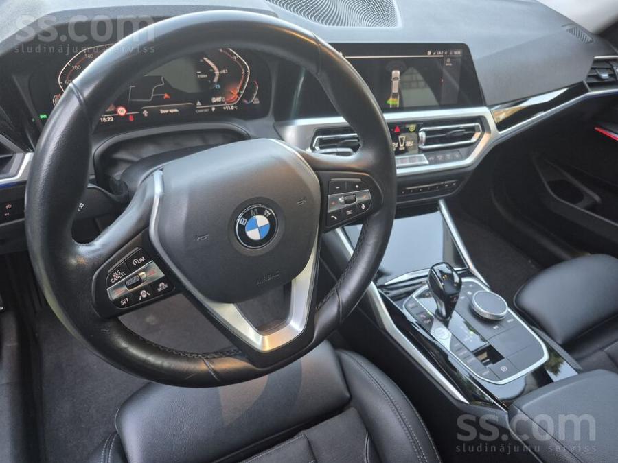 Melns BMW 330 2020 Dobele, ar dzinēja tilpumu 3.00 L un nobraukumu 146 tūkst. km par 22450 €, foto 20 vietnē AUTOMOTO.COM.LV