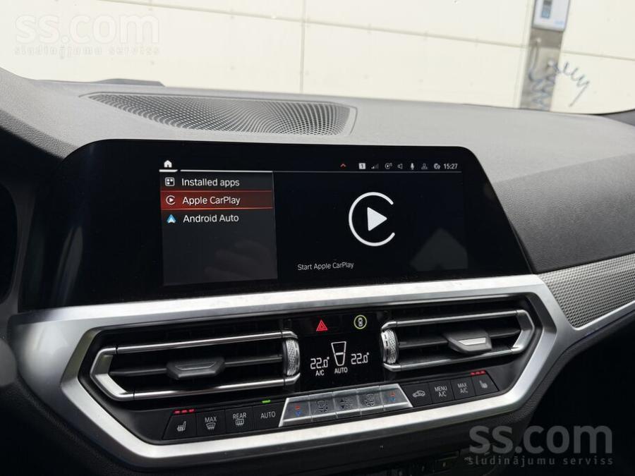 Melns BMW 330 2020 Rīga, ar dzinēja tilpumu 3.00 L un nobraukumu 201 tūkst. km par 24500 €, foto 10 vietnē AUTOMOTO.COM.LV