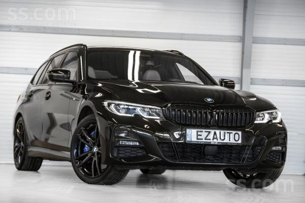 Black BMW 330 2021 in Tukums, with an engine capacity of 2.00 L and mileage of 0 thousand km for 26990 €, photo 2 on AUTOMOTO.COM.LV