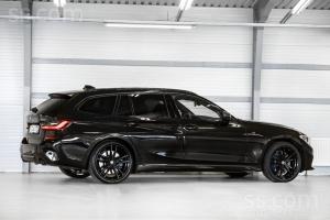 Black BMW 330 2021 in Tukums, with an engine capacity of 2.00 L and mileage of 0 thousand km for 26990 €, photo 4 on AUTOMOTO.COM.LV