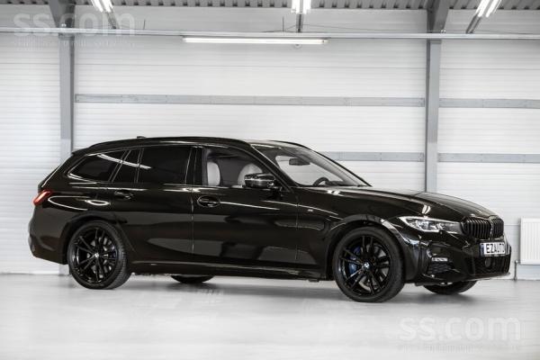 Black BMW 330 2021 in Tukums, with an engine capacity of 2.00 L and mileage of 0 thousand km for 26990 €, photo 5 on AUTOMOTO.COM.LV