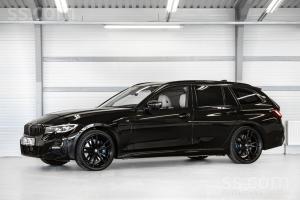 Black BMW 330 2021 in Tukums, with an engine capacity of 2.00 L and mileage of 0 thousand km for 26990 €, photo 7 on AUTOMOTO.COM.LV