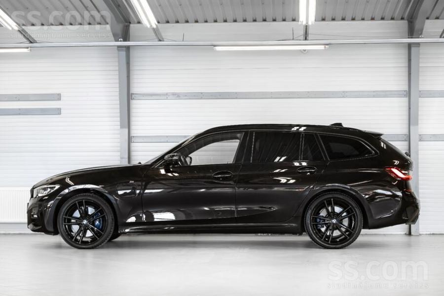 Black BMW 330 2021 in Tukums, with an engine capacity of 2.00 L and mileage of 0 thousand km for 26990 €, photo 8 on AUTOMOTO.COM.LV