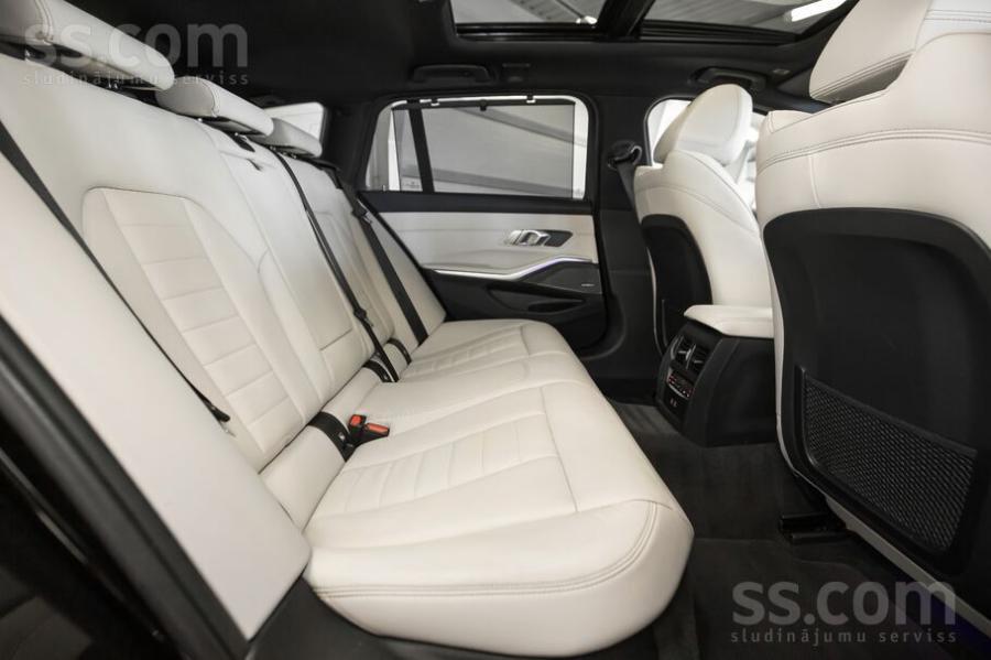 Black BMW 330 2021 in Tukums, with an engine capacity of 2.00 L and mileage of 0 thousand km for 26990 €, photo 16 on AUTOMOTO.COM.LV
