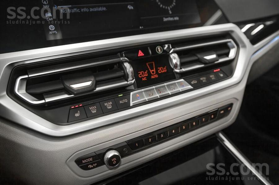 Black BMW 330 2021 in Tukums, with an engine capacity of 2.00 L and mileage of 0 thousand km for 26990 €, photo 21 on AUTOMOTO.COM.LV