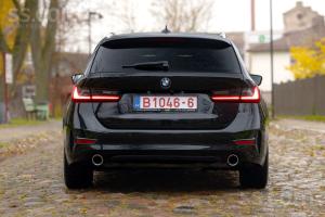 Black BMW 330 2021 in Jelgava, with an engine capacity of 2.00 L and mileage of 205 thousand km for 20900 €, photo 7 on AUTOMOTO.COM.LV