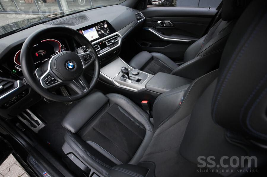 Melns BMW 330 2021 Jelgava, ar dzinēja tilpumu 2.00 L un nobraukumu 170 tūkst. km par 21500 €, foto 16 vietnē AUTOMOTO.COM.LV