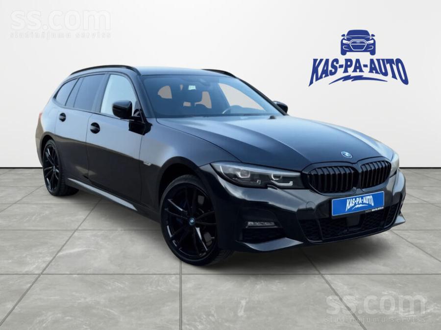 Black BMW 330 2021 in Riga, with an engine capacity of 2.00 L and mileage of 176 thousand km for 23999 €, photo 4 on AUTOMOTO.COM.LV
