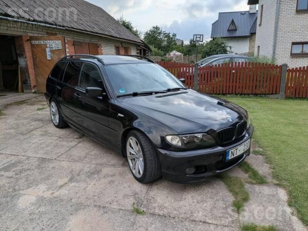 Black BMW 330 2021 in Riga, with an engine capacity of 3.00 L and mileage of 346 thousand km for 2500 €, photo 1 on AUTOMOTO.COM.LV